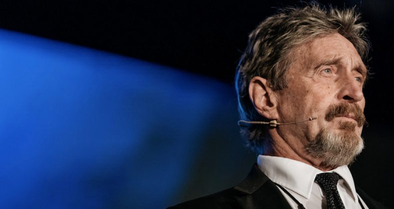 John McAfee lança uma Competição no Twitter: A Guerra de Memes